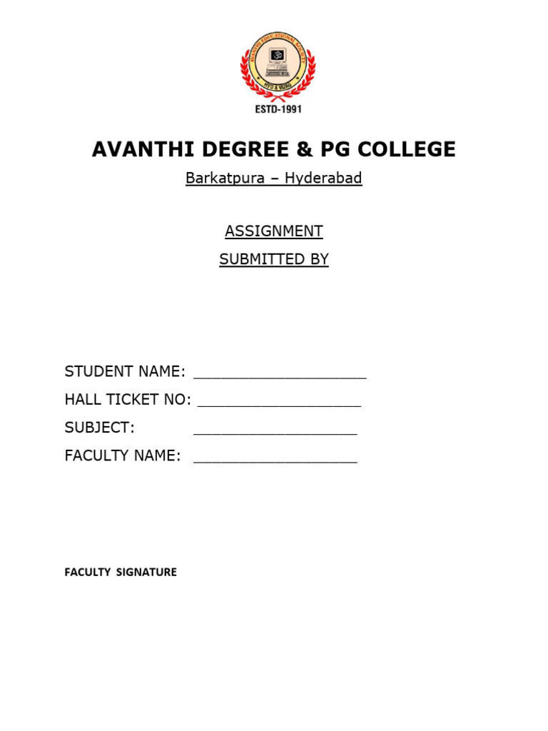 English First Page | PDF