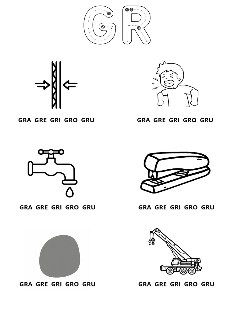Gra Gre Gri Gro Gru | PDF
