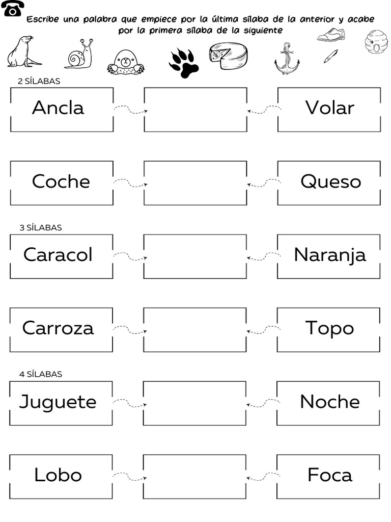 4 Sílabas | PDF