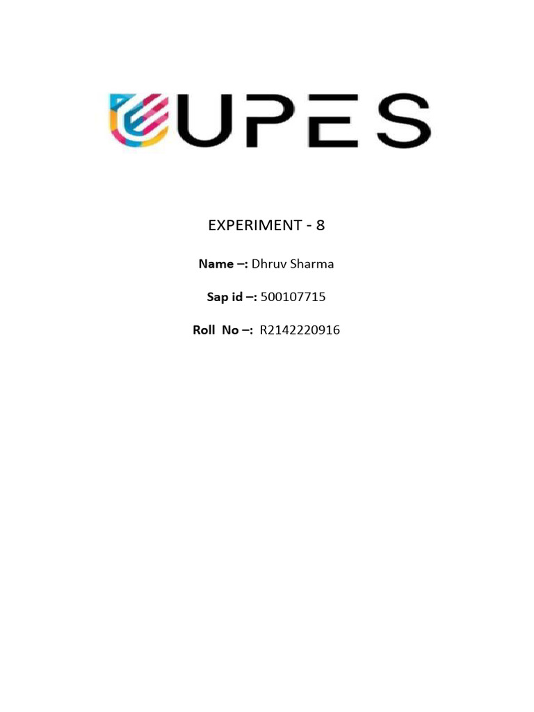 Lab 8 | PDF