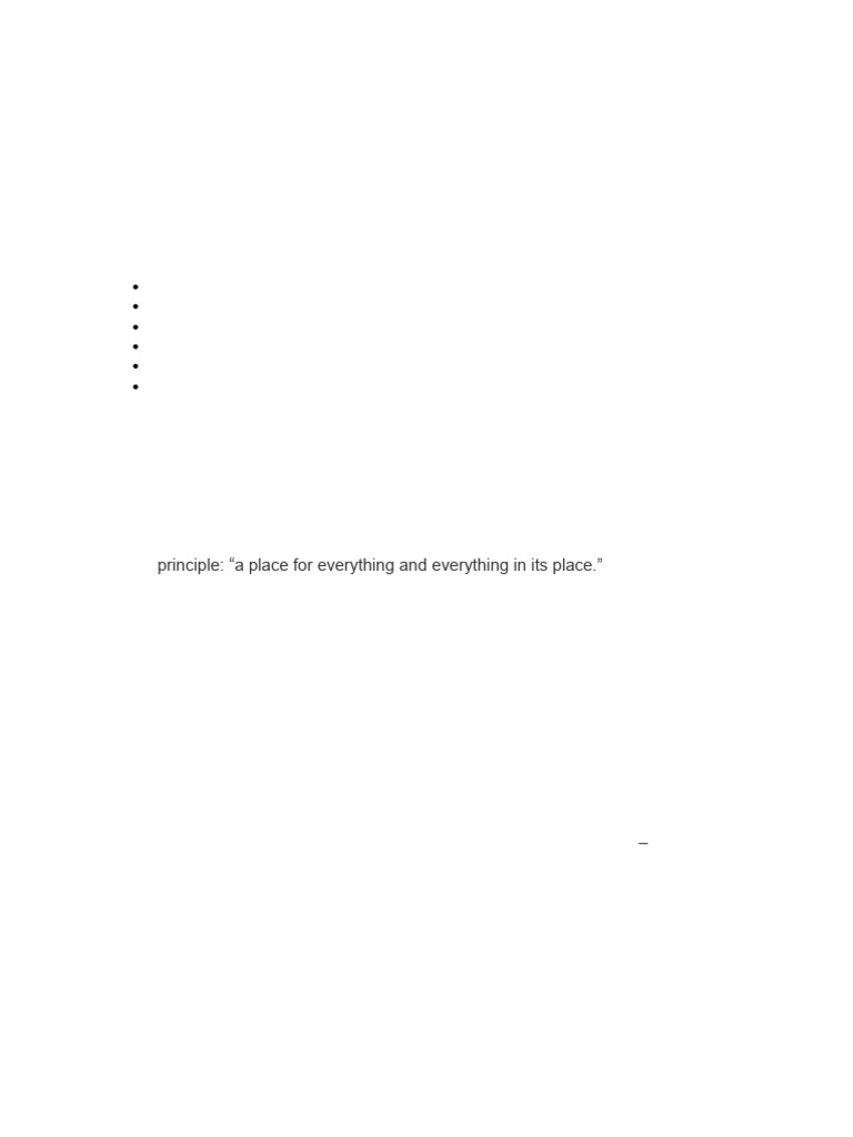 5S Method of Housekeeping | PDF