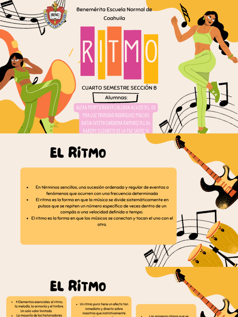Ritmo Presentación - 250407 - 104327 | PDF | Ritmo | Jazz