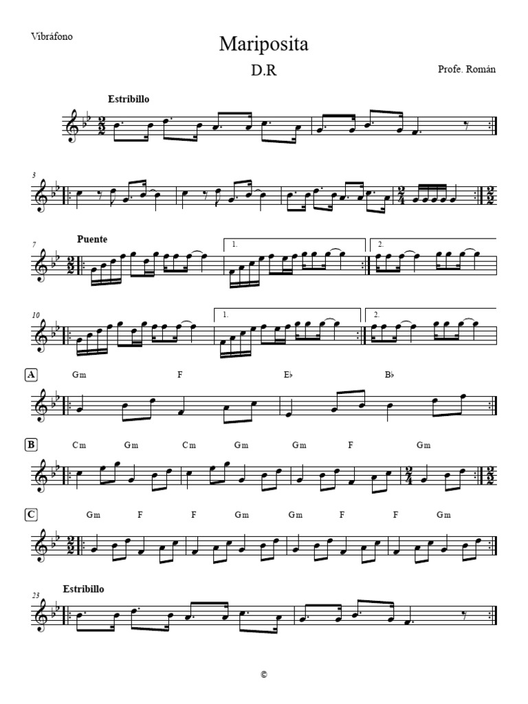 Estribillo y Puente Musicales | PDF