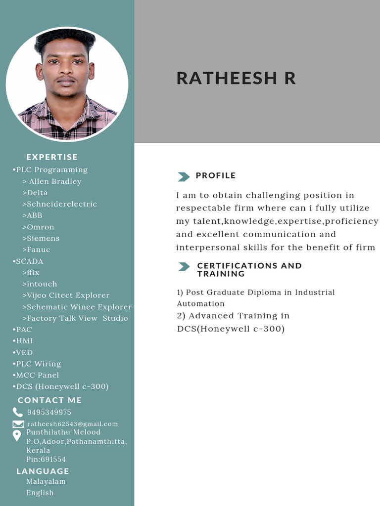 Ratheesh R | PDF