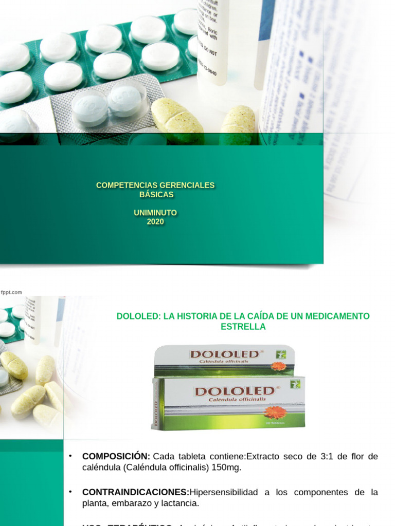 Exposición Caso de Ética Dololed | PDF | Drogas | Farmacología