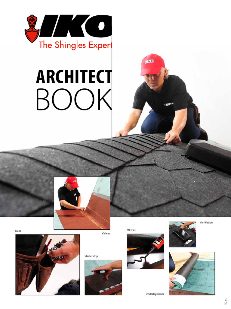 IKO Shingle Architect Book AB 1707 | PDF | Roof | Building Insulation