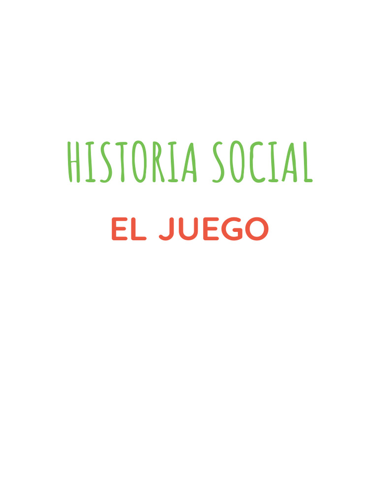 Historia Social: Escuela y Juego | PDF