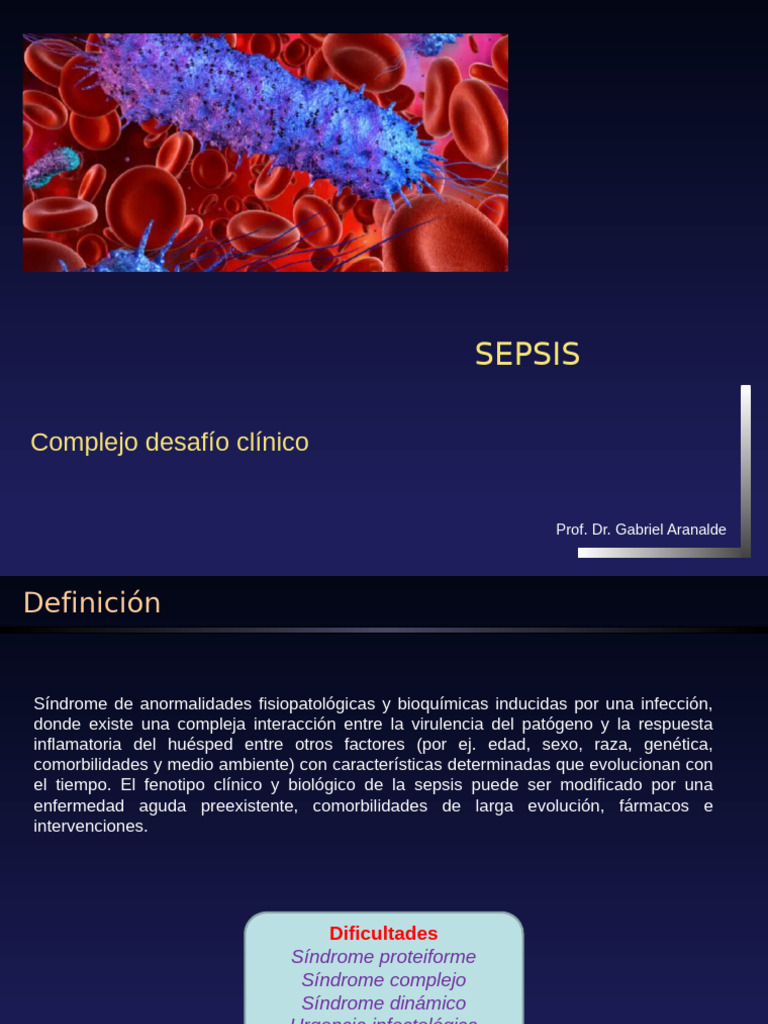 Sepsis - Aranalde | PDF | Septicemia | Medicina CLINICA