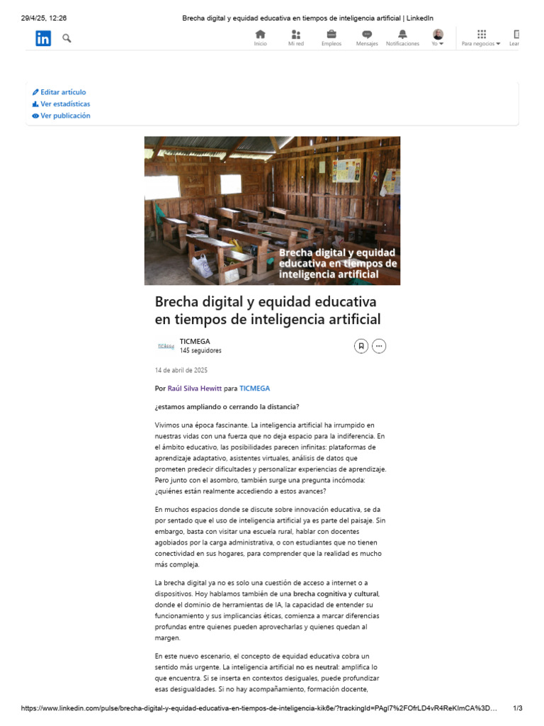 Brecha Digital | PDF | Inteligencia artificial | Inteligencia (IA) y semántica