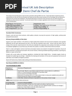 Messman Job Description and Duties | PDF