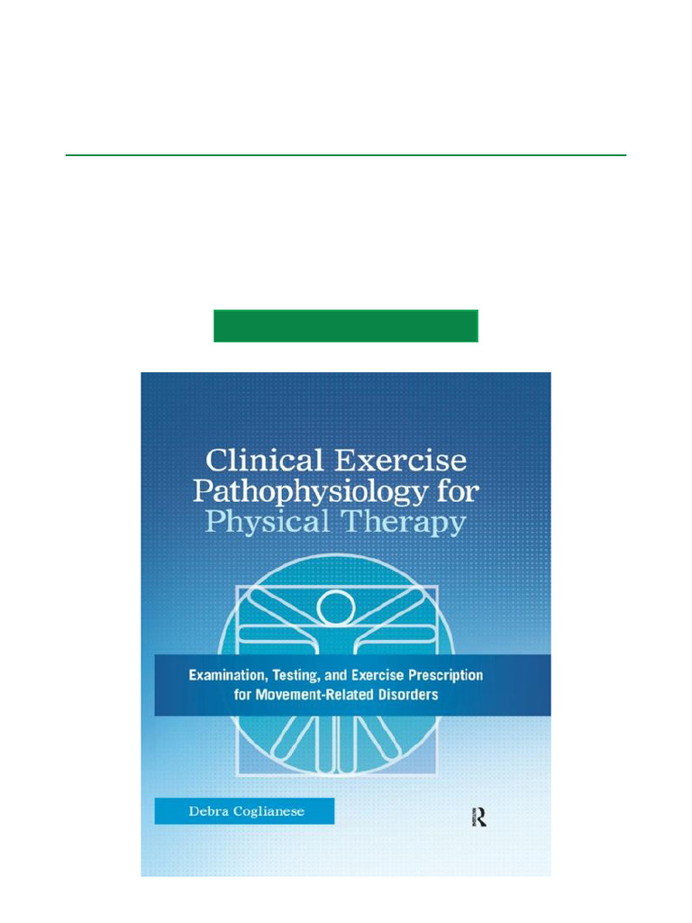 Clinical Exercise Pathophysiology For Physical Therapy Examination ...