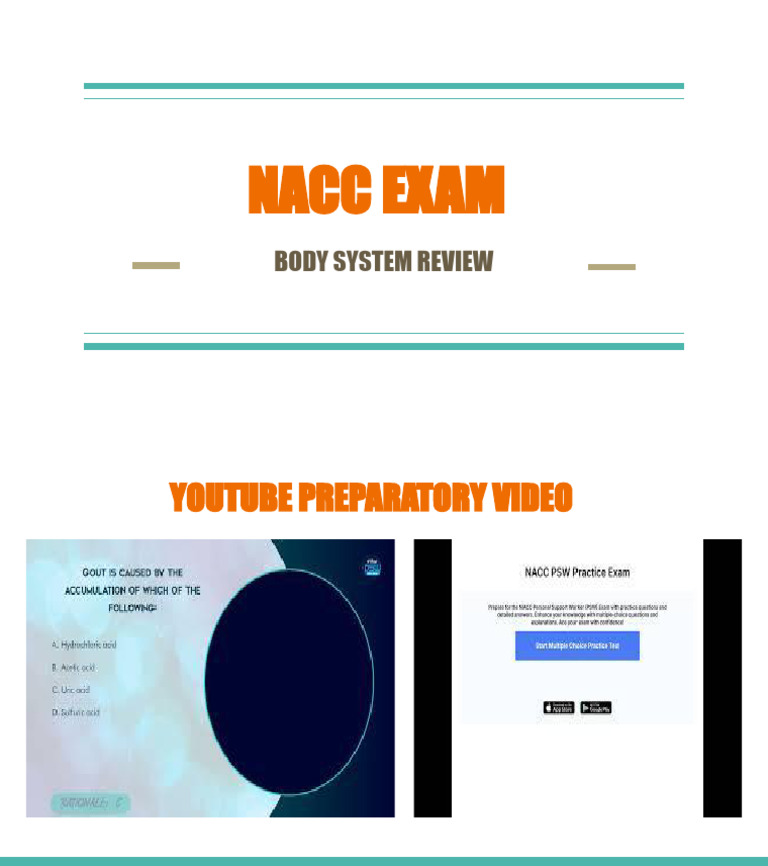 Nacc Exam | PDF