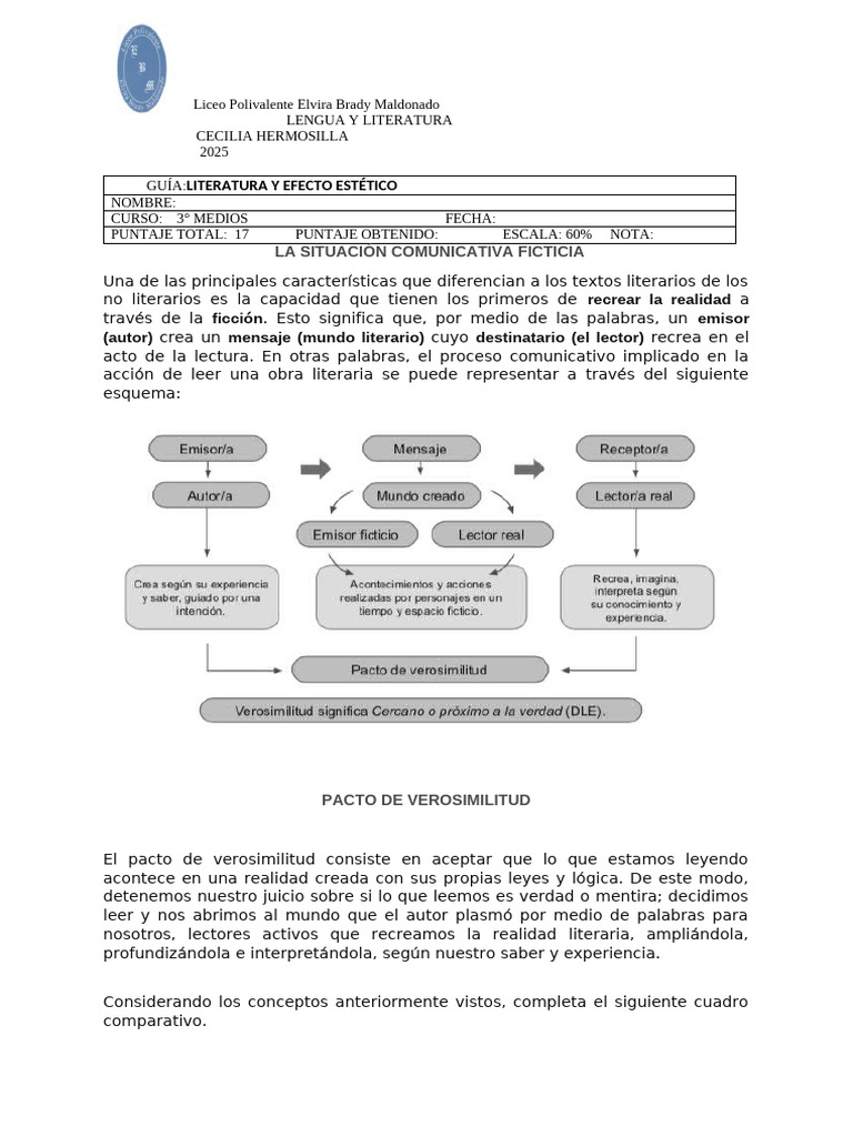 Efecto Estético y Verosimilitud Literaria | PDF | Experiencia | Escritura