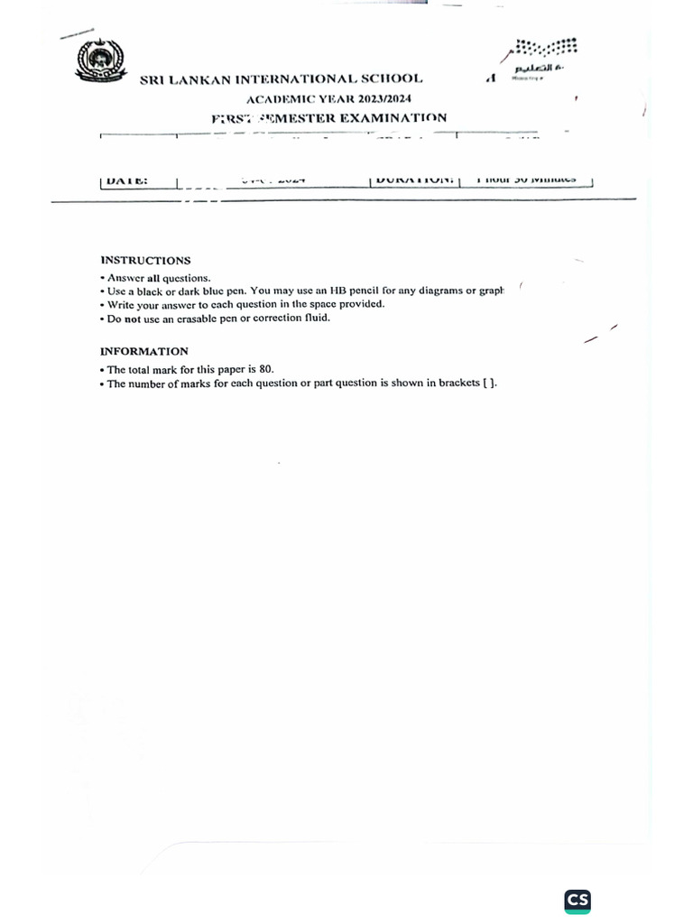 Business Paper 1 | PDF