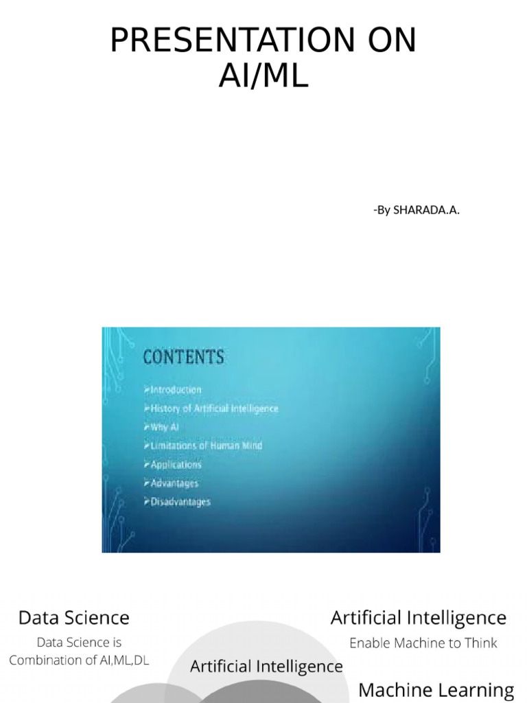 Introductory Session For AI | PDF