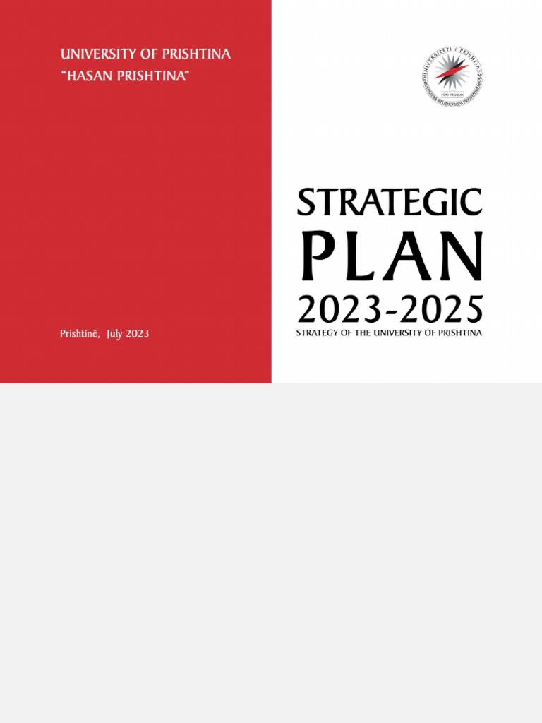 Strategic Plan 2023-2025 | PDF | Innovation | Science