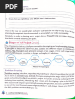 AI-Project Cycle - Stages&Problem Scoping | PDF | Artificial Intelligence | Intelligence (AI ...