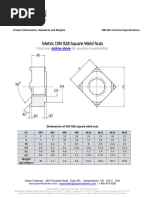 Metric DIN 7 Spec | PDF | Steel | Screw