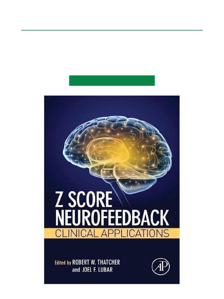 Z Score Neurofeedback Clinical Applications Scribd Download | PDF ...