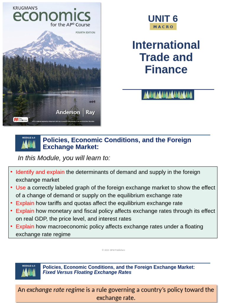 Policies Impacting Exchange Rates | PDF | Exchange Rate | Monetary Policy