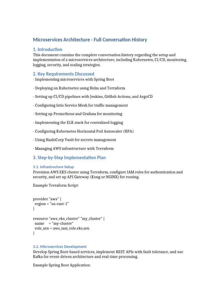 Microservices Architecture | PDF | Computing | Information Technology Management