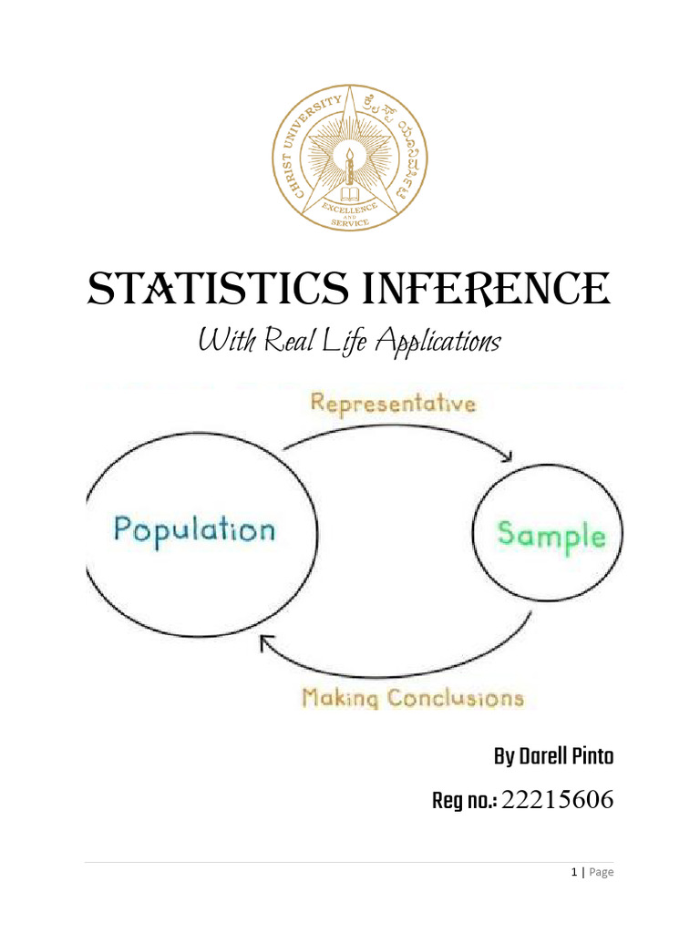 Stats Inference in Real Life | PDF | Statistics | Statistical Inference