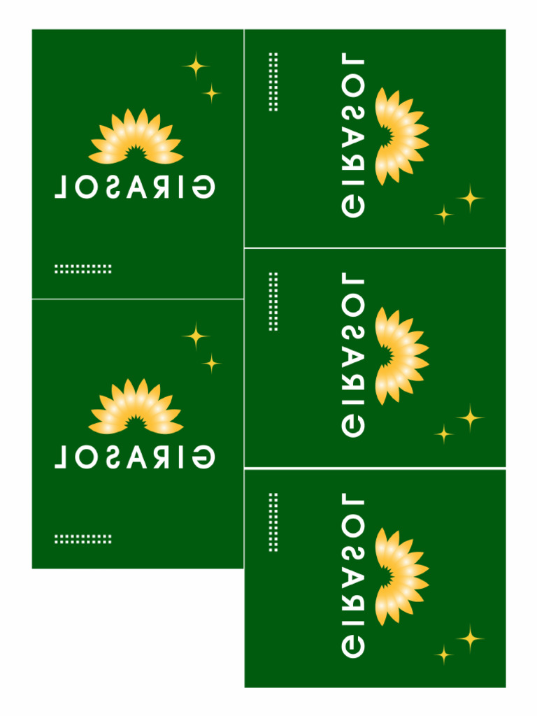 Fichas Girasol | PDF