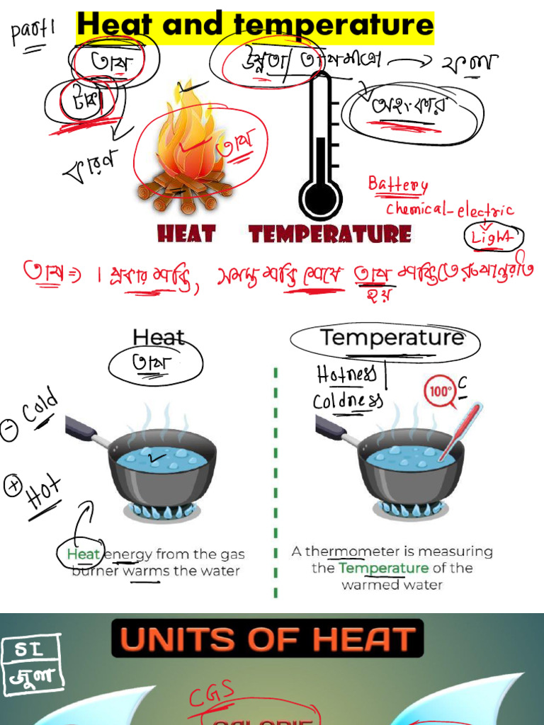 Heat and Temperature | PDF