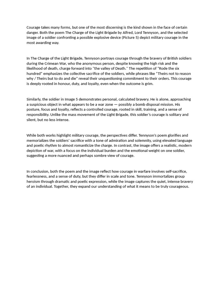 Courage Takes Many Forms | PDF