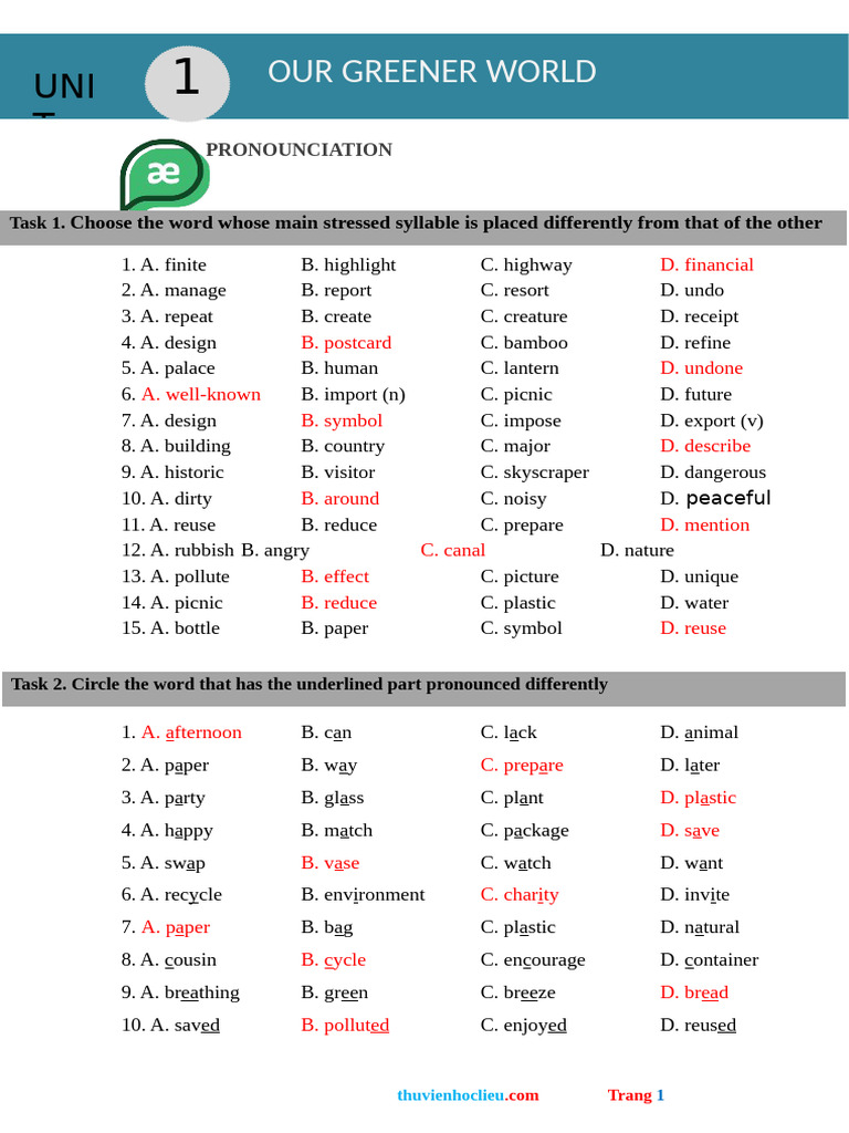 Tieng Anh 6 GLOBAL SUCCESS Unit 11 | PDF