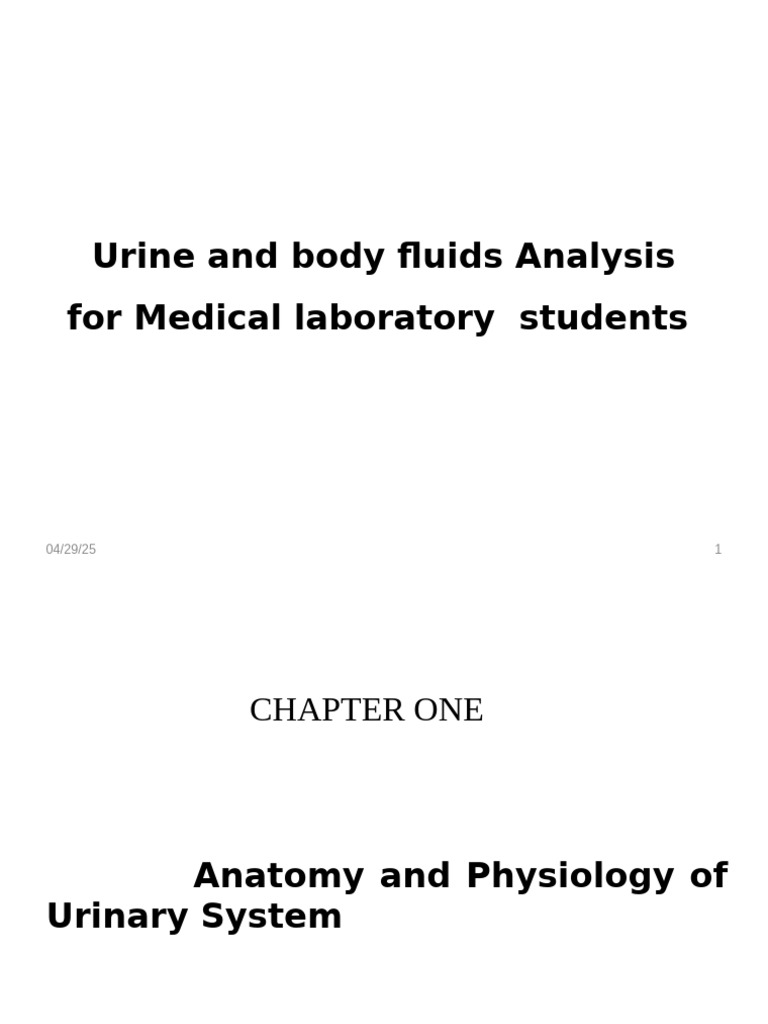 Unit 1 Anatomy and Physiology of Urinary System | PDF | Angiotensin ...