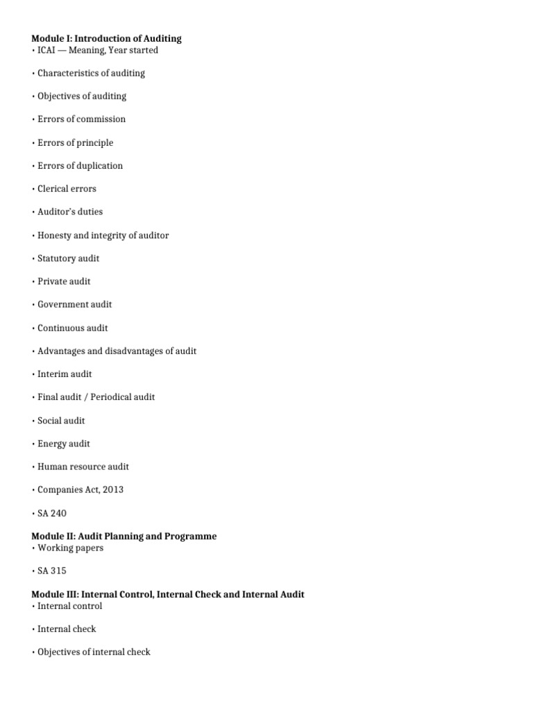 Practical Auditing Viva Questions | PDF