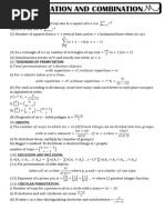 PNC Formulas and Notes for Class 11 | PDF | Polynomial | Abstract Algebra
