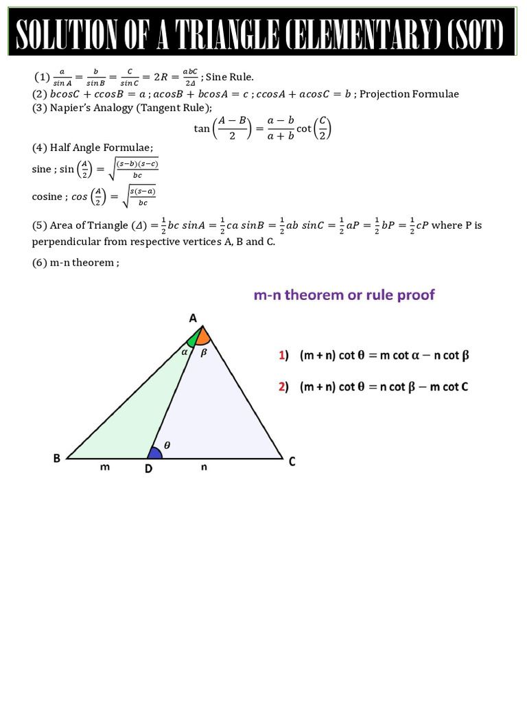 SOT Elementary | PDF