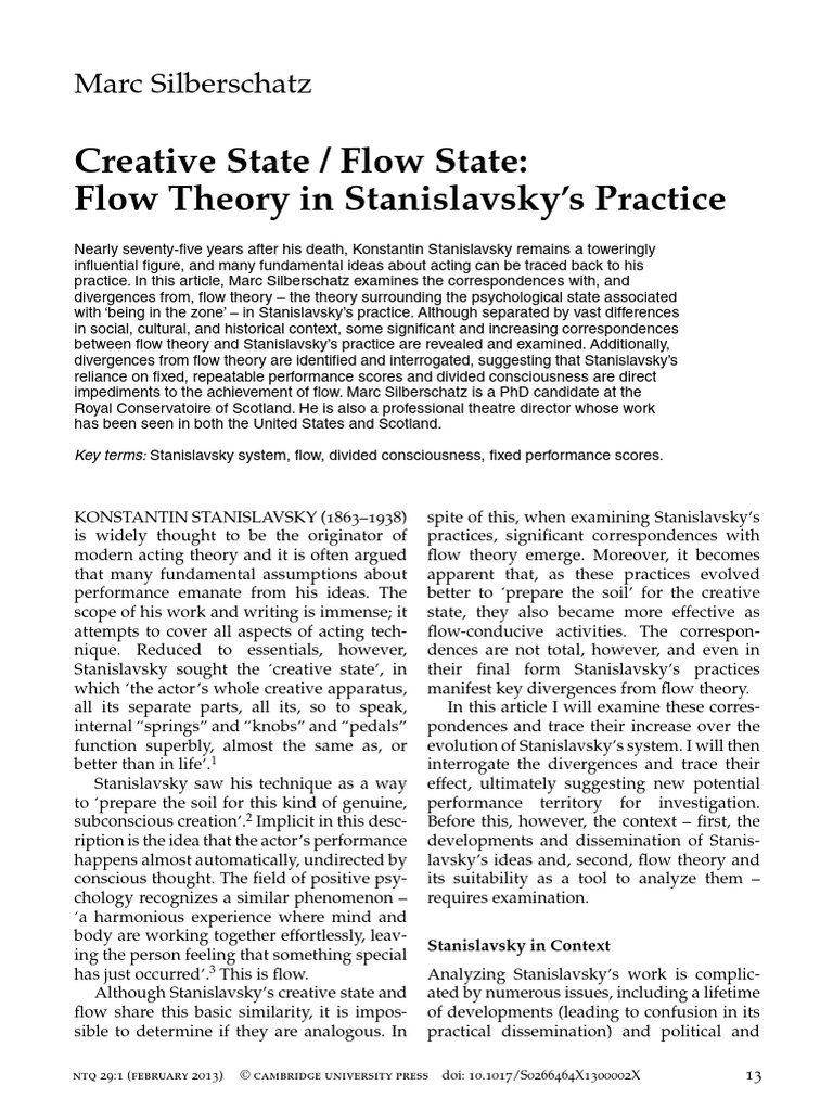 Flow 1 | PDF | Psychology | Psychological Concepts