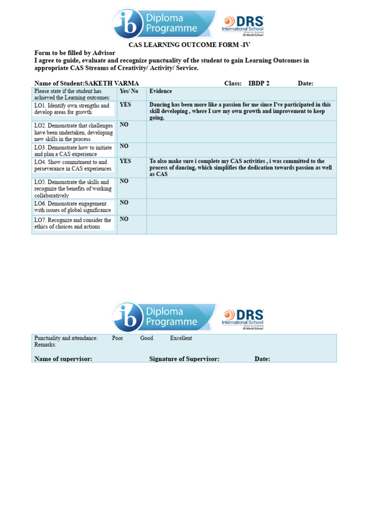 CAS Form-4.docx-3 | PDF