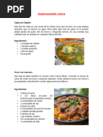 Gastronomía del Pueblo Xinca: 12 Platos Típicos | PDF | Cocina ...