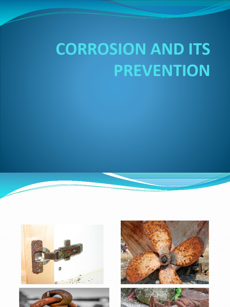 Corrosion Types and Prevention Methods | PDF | Corrosion | Electrochemistry
