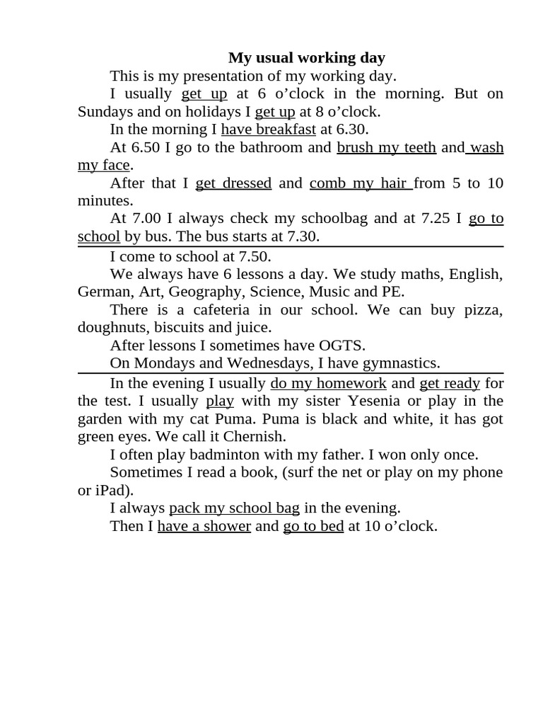 My Day | PDF
