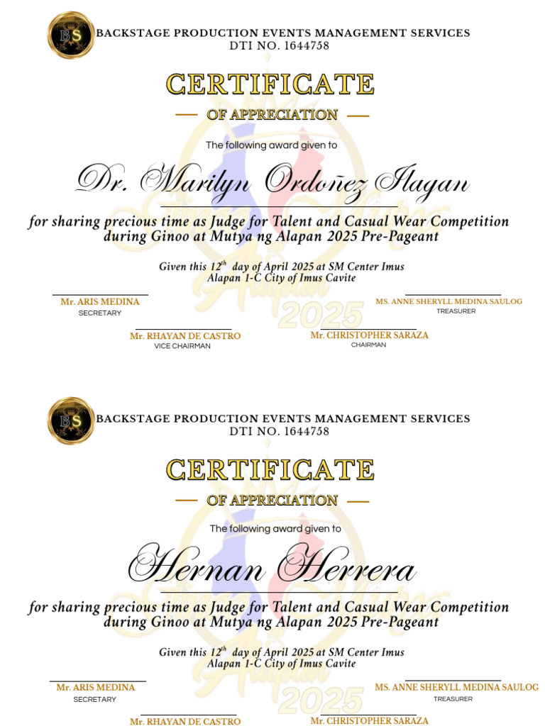 Talent Cert | PDF