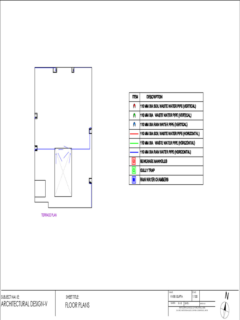 Terrace Plan 14 April | PDF