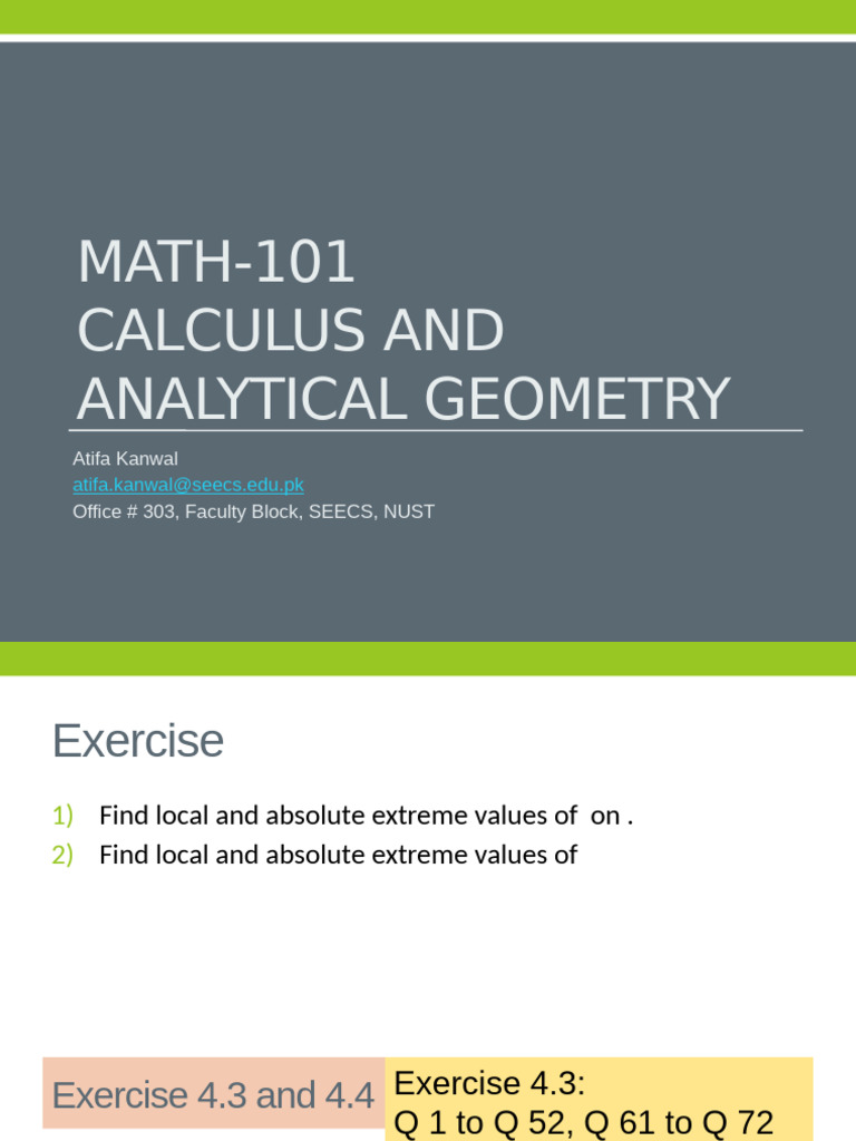 Lec 28 Concavity and Curve Sketching (S25) | PDF | Mathematical Objects | Mathematical Analysis