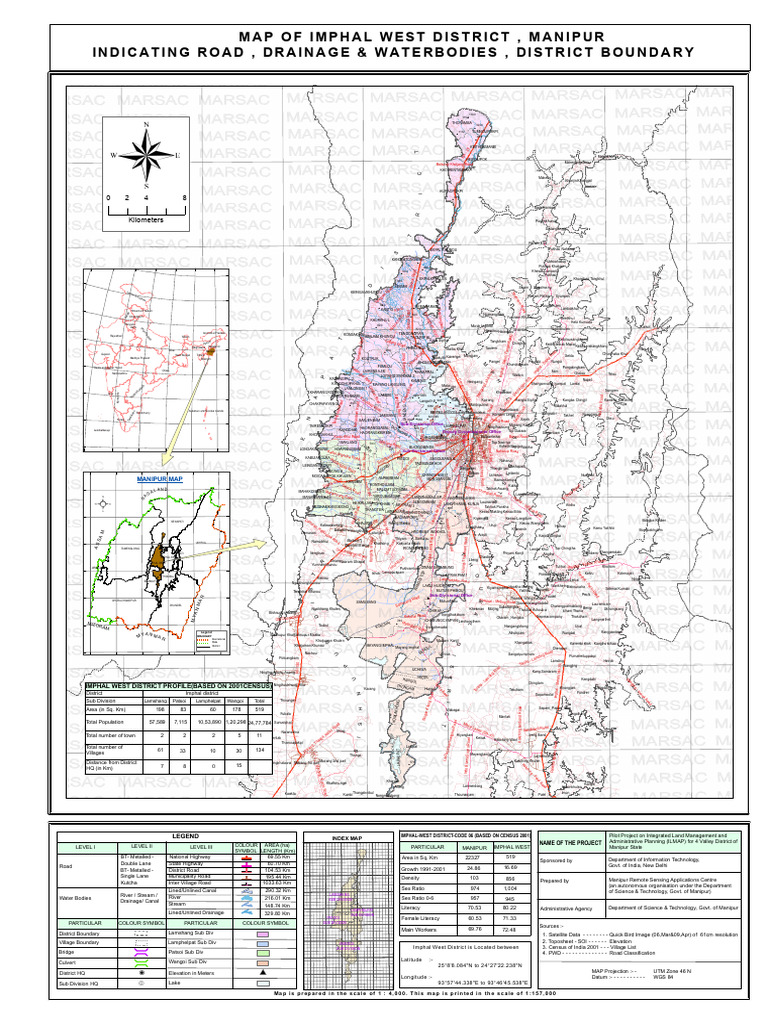 Imphal West District | PDF