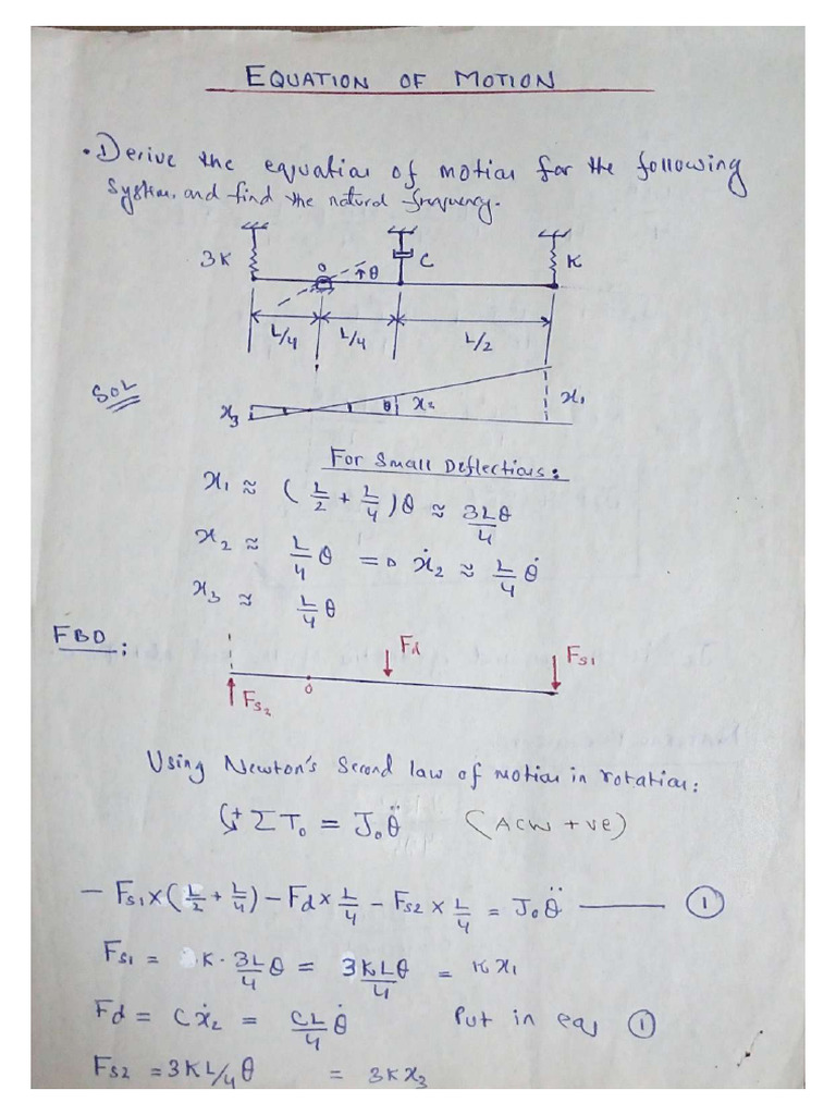 Chapter-2 EOM Numericals | PDF