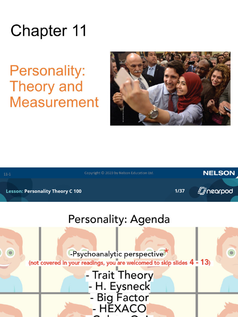 Personality Theory C 100 | PDF | Personality Psychology | Human Development
