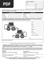 Unloading Receipt Template | PDF
