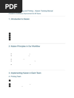 Kaizen Challenge Journal Template | PDF
