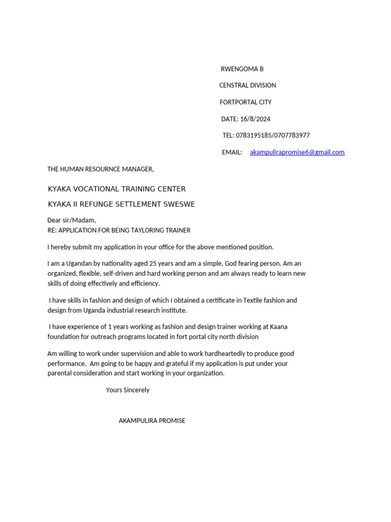 Promise Application | PDF