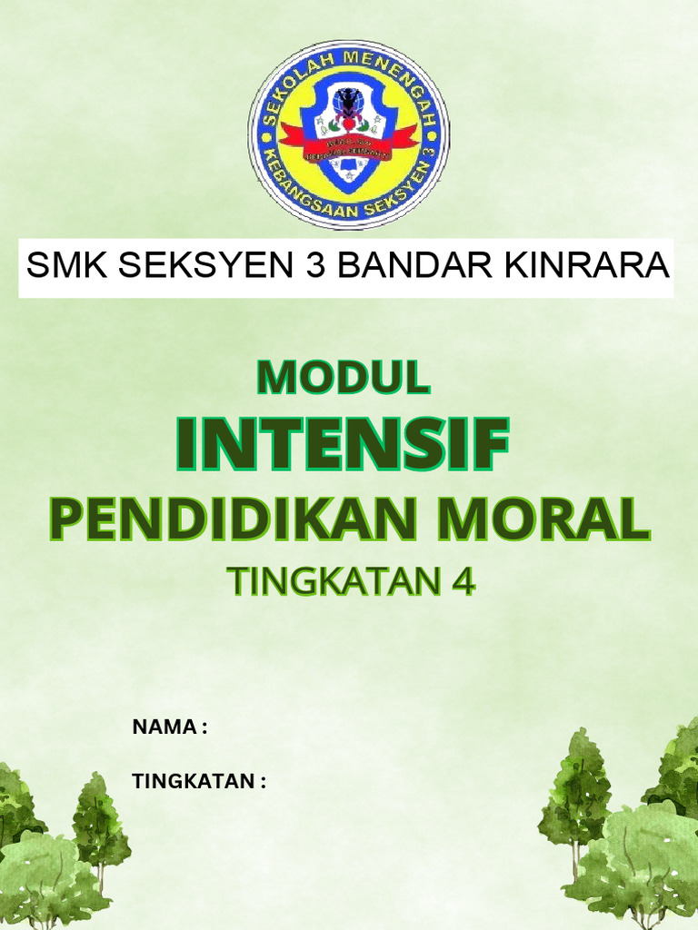 Form 4 Moral Skema (1) (Final) | PDF