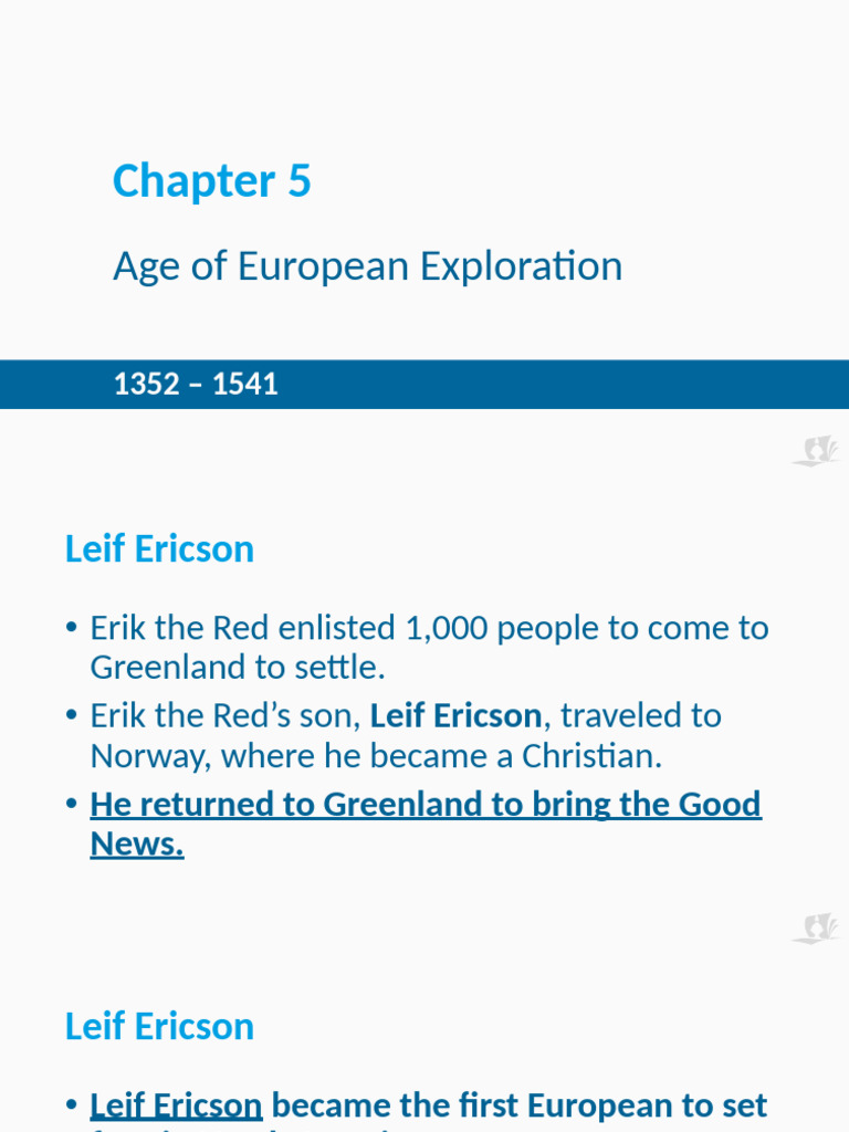 NOTES World Studies CH 5.1 Motives and Technology For Exploration | PDF ...